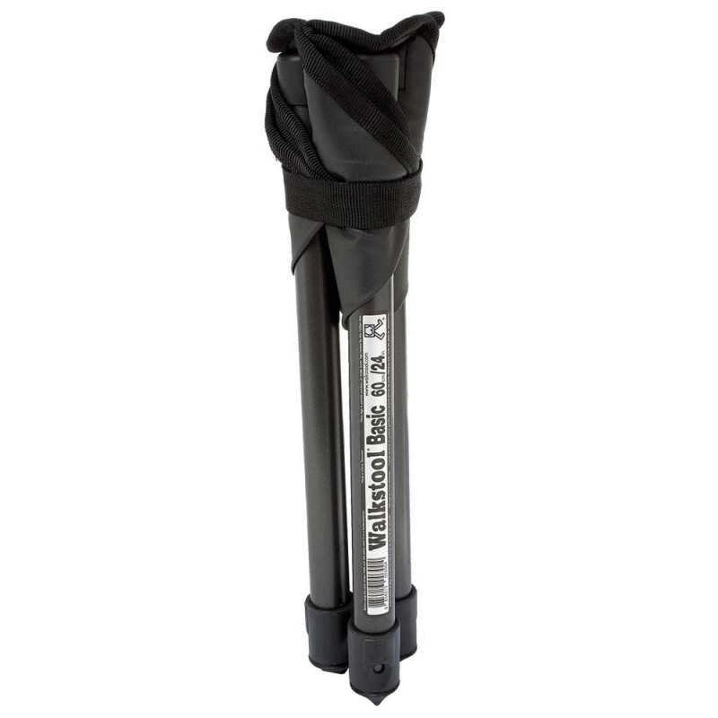 Driepoot Walkstool zwart 60cm